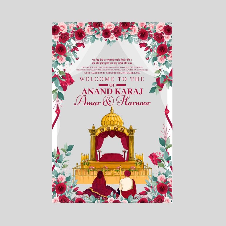 Sikh Ceremony Board | InkFront